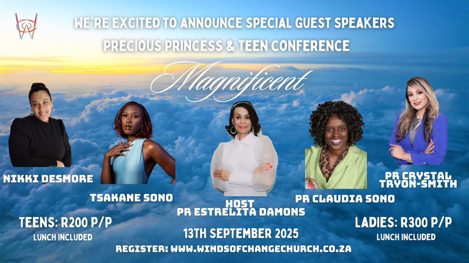 Magnificent Precious Princess Conference – Winds of change church